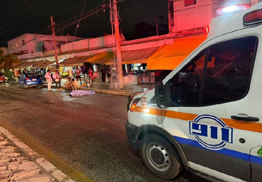 Cancun pedestrian killed by speeding motorcycle on busy city avenue ...
