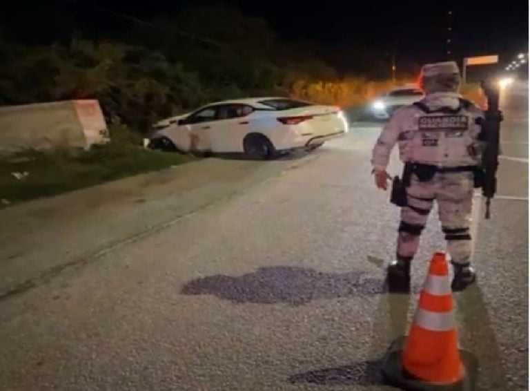 National Guard attend scene of single vehicle crash outside Puerto ...