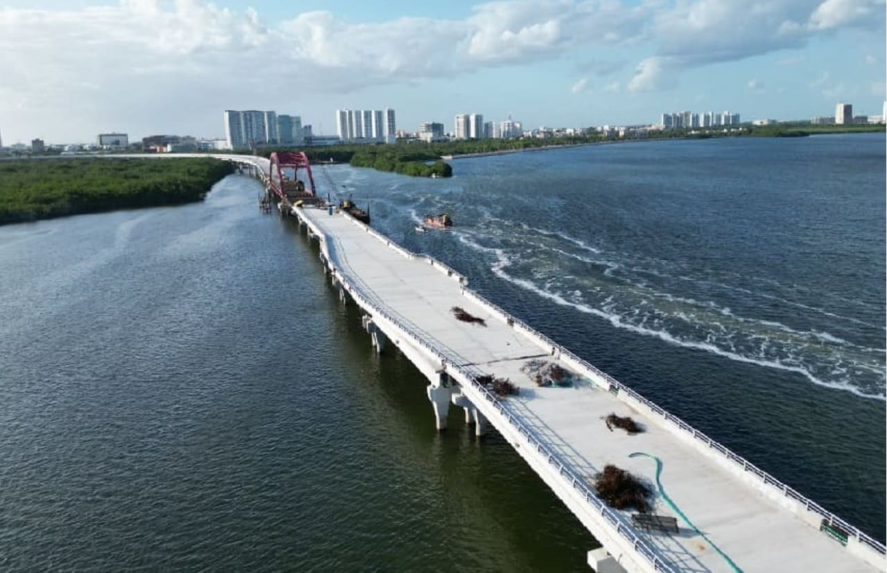 Inauguration of Cancun Nichupté Bridge likely in coming weeks - Riviera ...